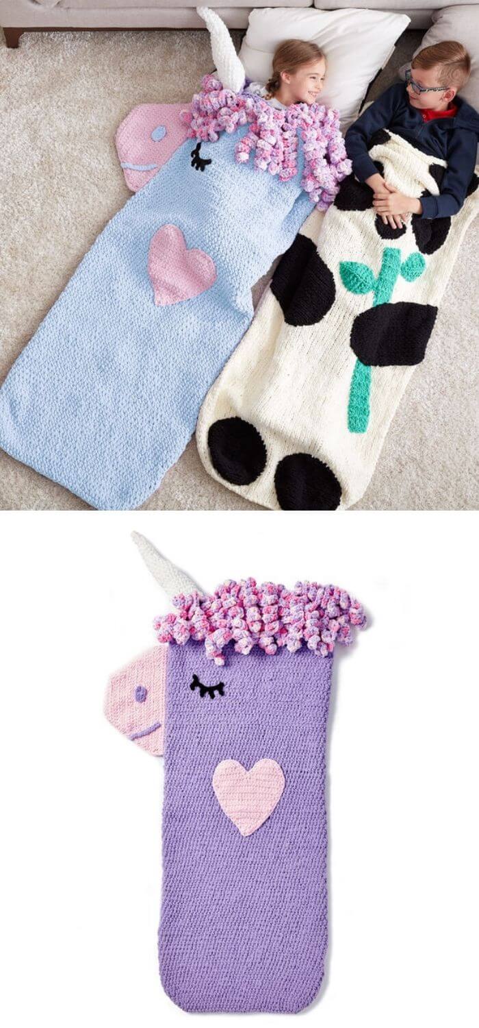 15 Crochet Snuggle Sack & Cocoon Free Patterns - FarmFoodFamily