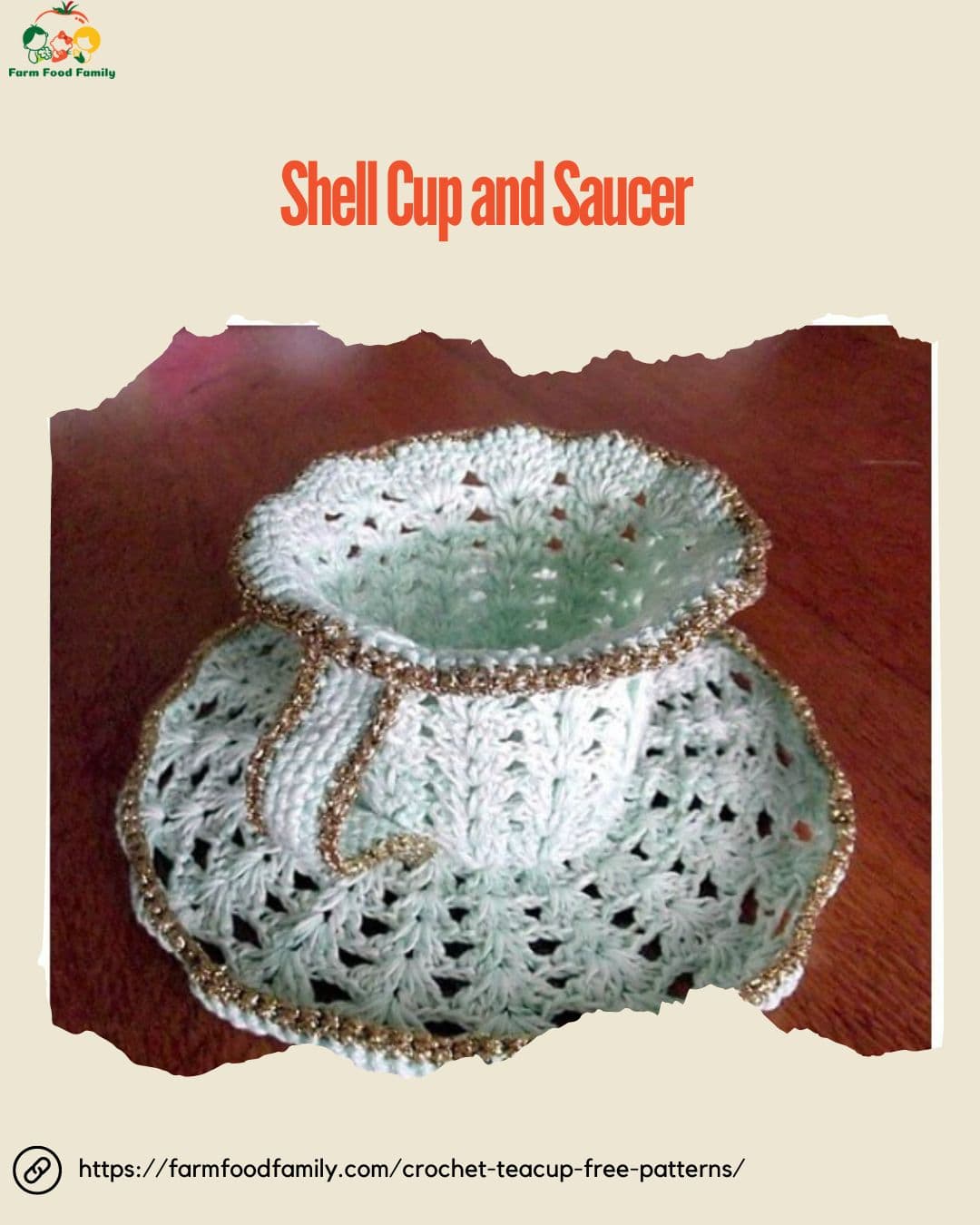 20 Crochet Teacup Free Patterns for 2024 - FarmFoodFamily