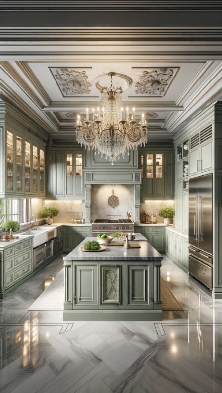 30 Stunning Kitchen Ideas Featuring Sage Green Cabinets In 2024