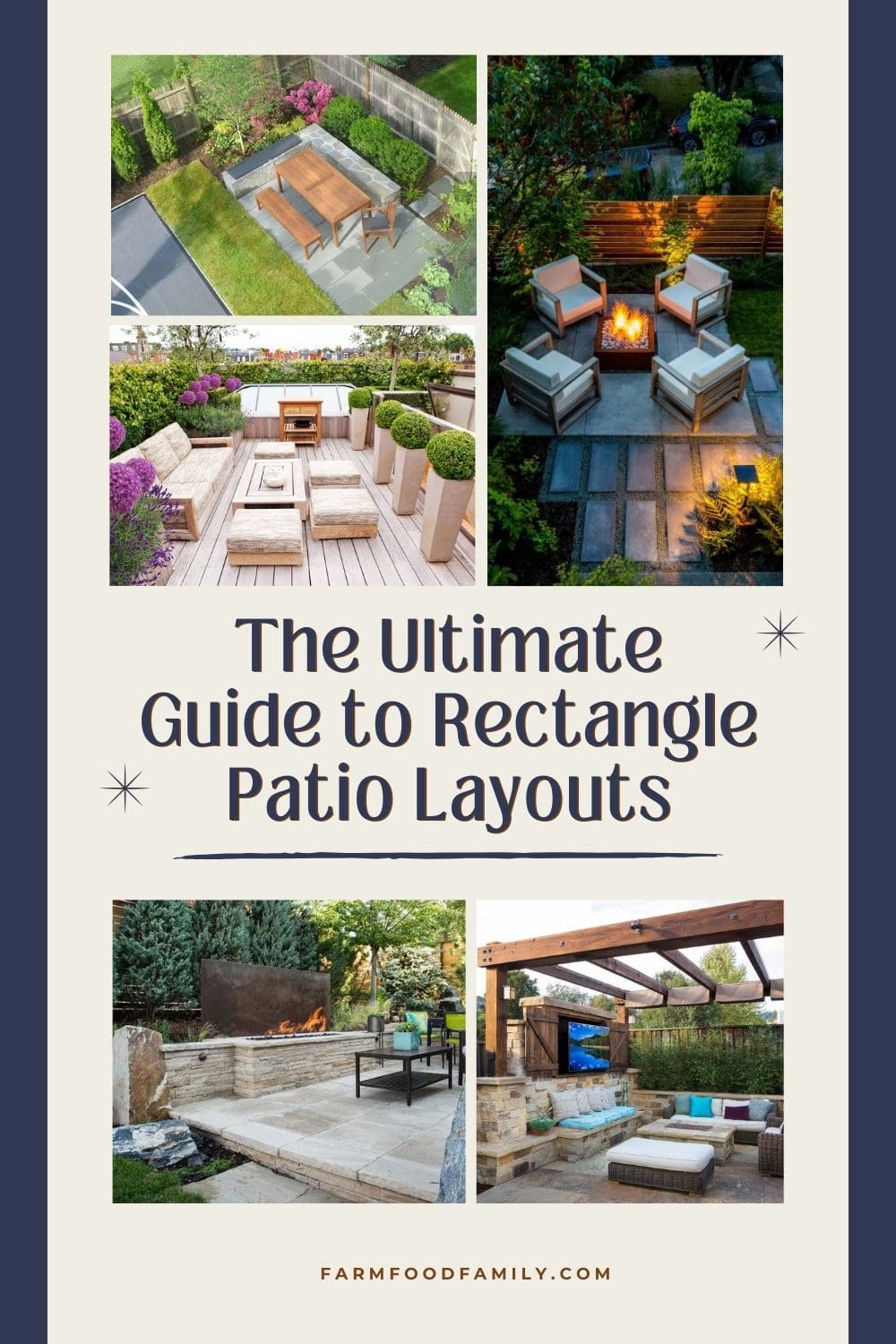 17+ Stunning Rectangle Patio Ideas & Layouts Perfect for Any Home (2024)