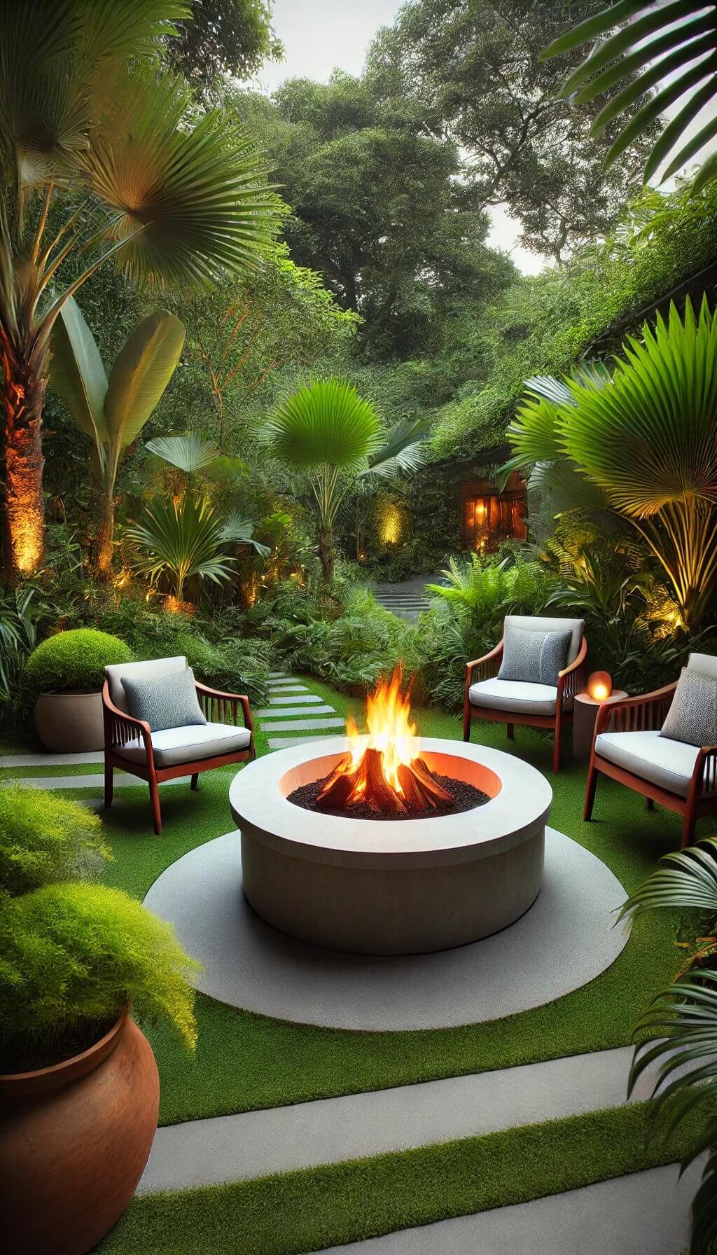 20+ Brilliant Concrete Fire Pit Ideas for Outdoor Enjoyment (2024)
