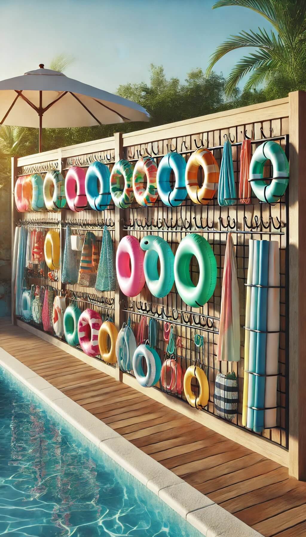 15 Smart Pool Float Storage Ideas to Maximize Space - FarmFoodFamily