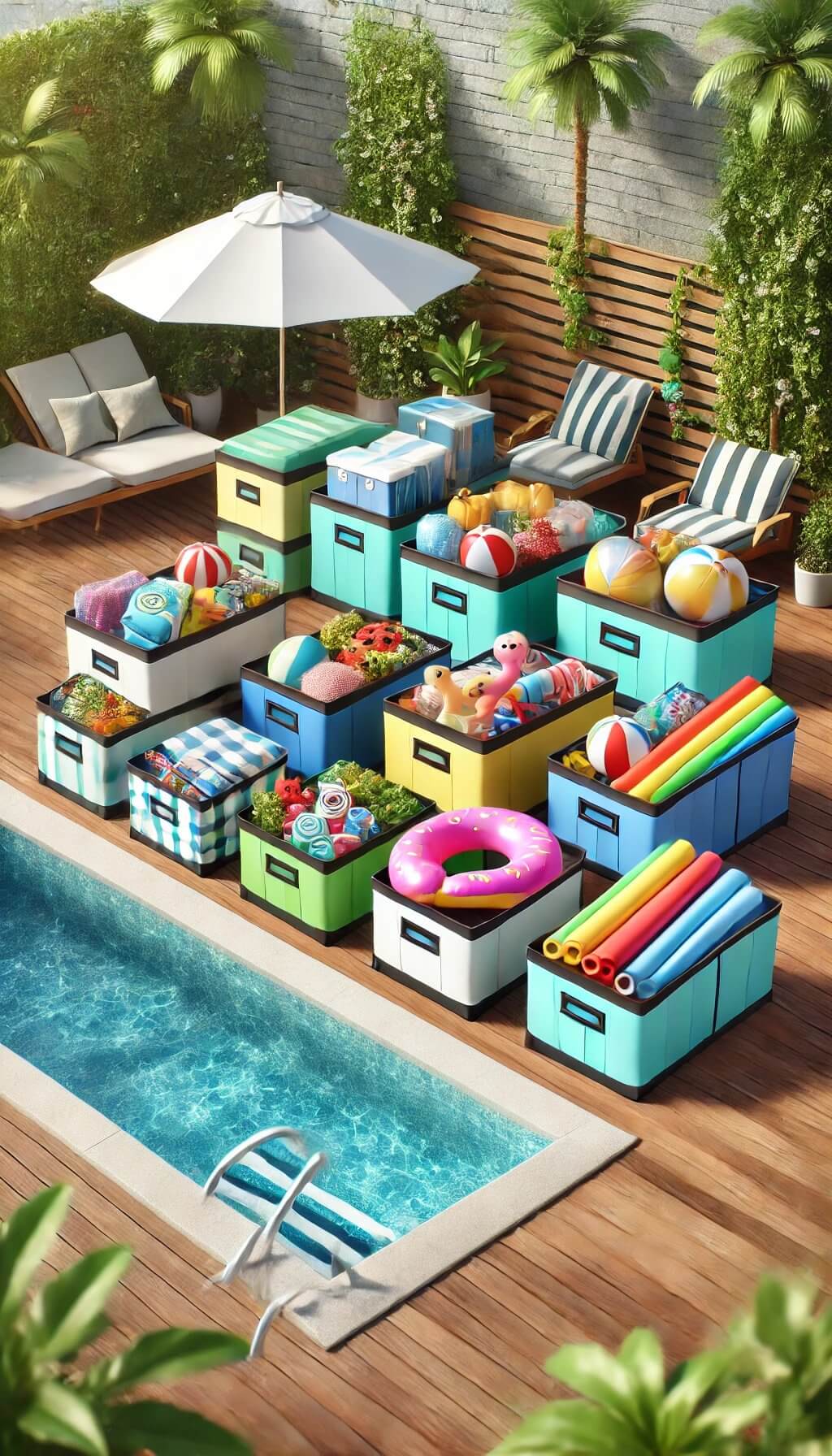 15 Smart Pool Float Storage Ideas to Maximize Space - FarmFoodFamily