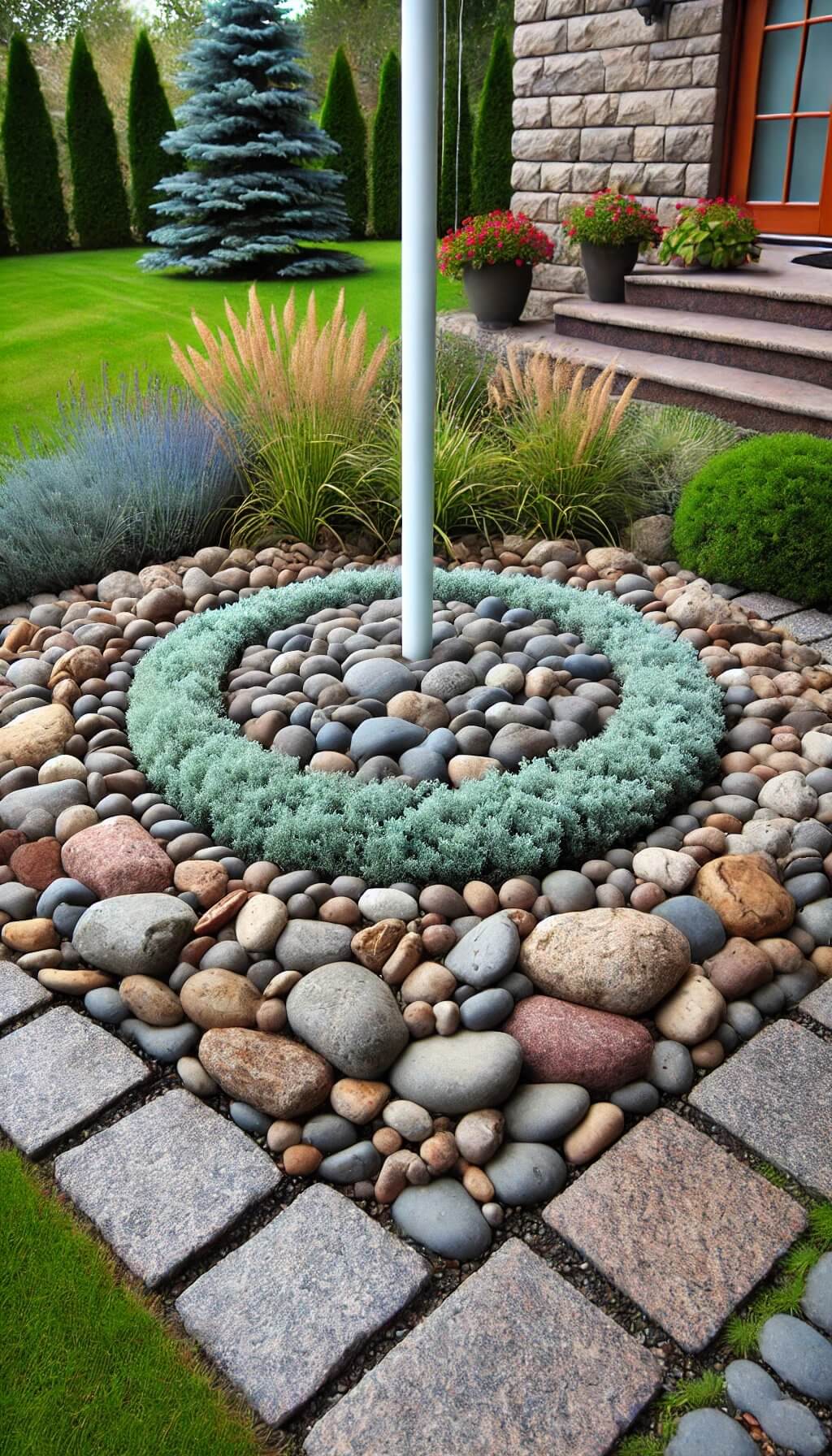 20 Stunning Flagpole Landscaping Ideas to Transform Your Yard (2024)