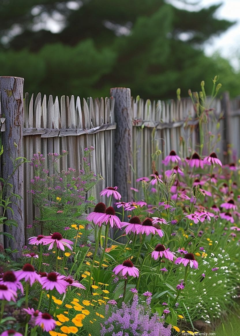 40+ Stunning Fence Edging Ideas That Transform Your Garden (2024)