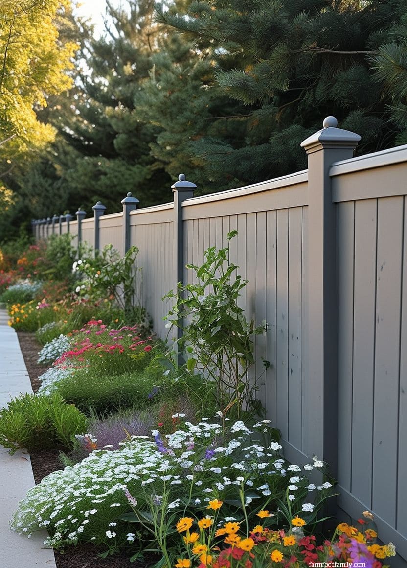40+ Stunning Fence Edging Ideas That Transform Your Garden (2024)