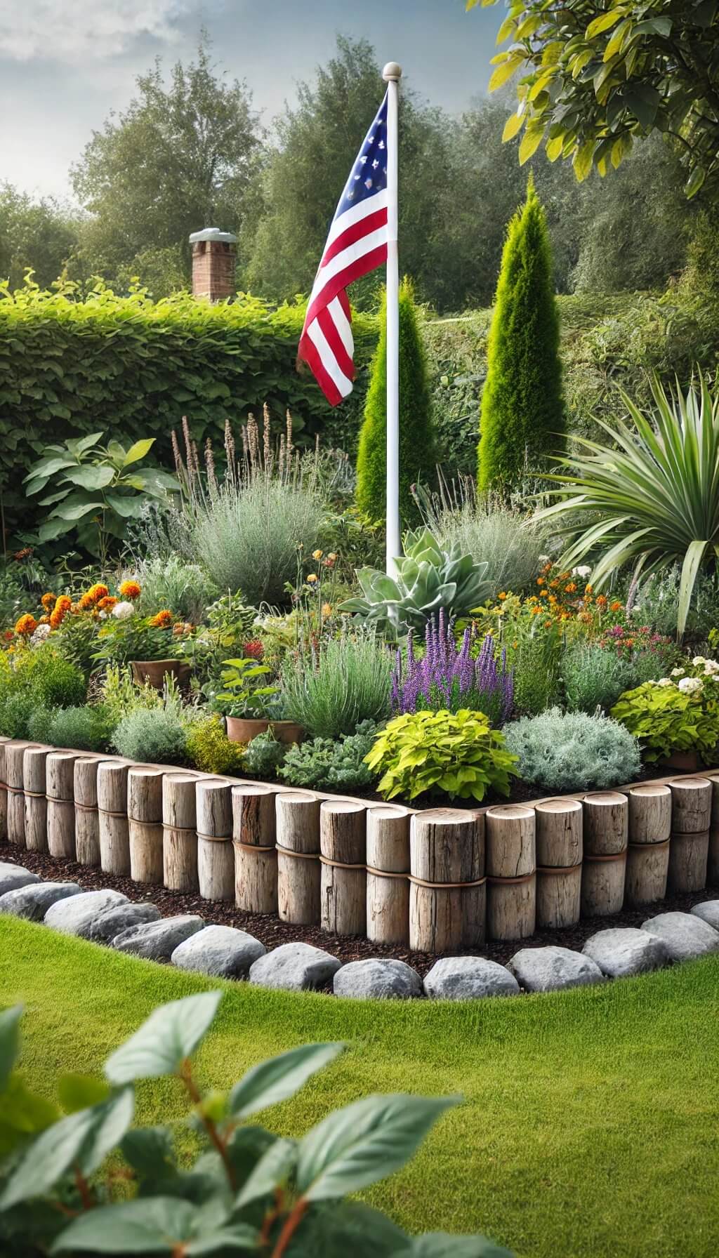 20 Stunning Flagpole Landscaping Ideas to Transform Your Yard (2024)