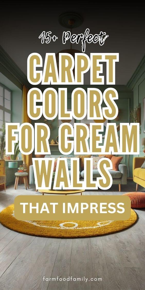 15 Invigorating Carpet Colors that Perfectly Pair with Cream Walls ...
