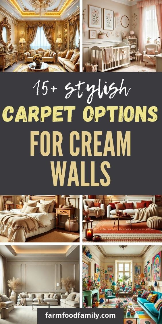 15 Invigorating Carpet Colors that Perfectly Pair with Cream Walls ...