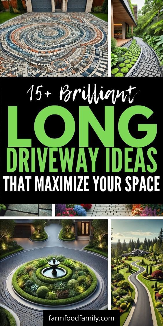 15 Gorgeous Long Driveway Ideas for a Majestic Entrance (2024)