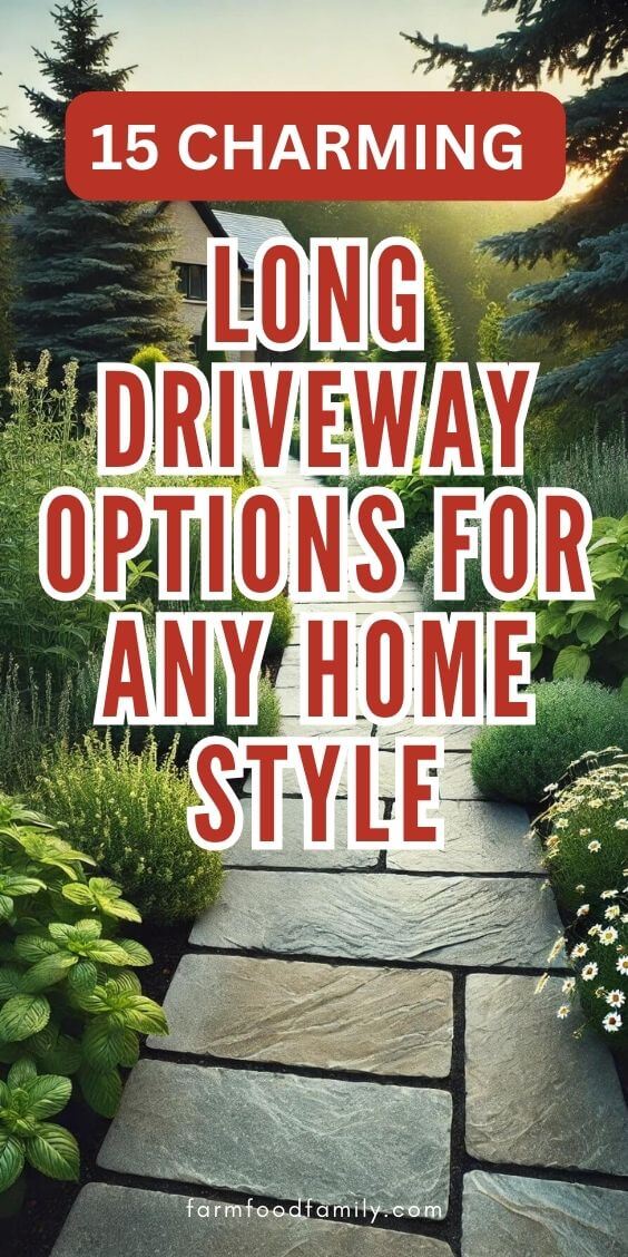 15 Gorgeous Long Driveway Ideas for a Majestic Entrance (2024)