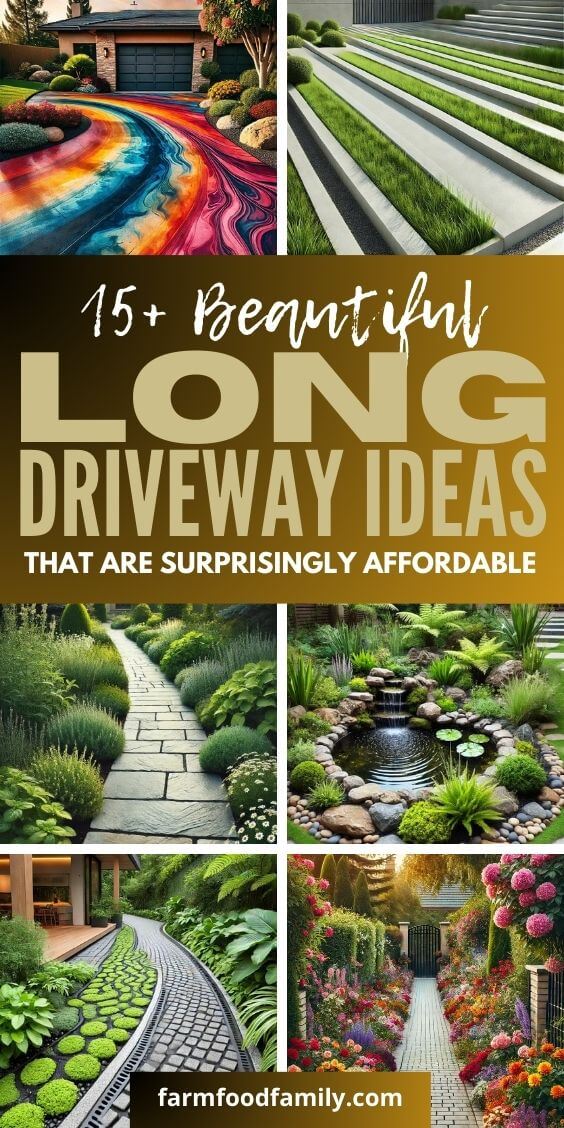15 Gorgeous Long Driveway Ideas for a Majestic Entrance (2024)