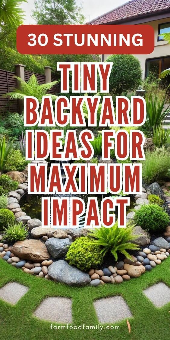 30 Practical Tiny Backyard Ideas to Maximize Your Space (2024)