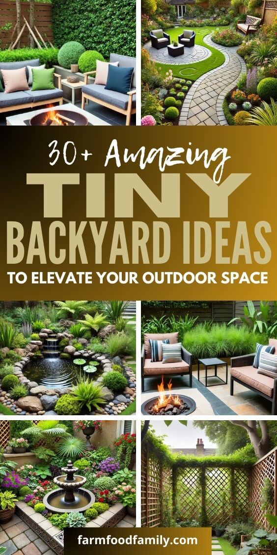 30 Practical Tiny Backyard Ideas to Maximize Your Space (2024)