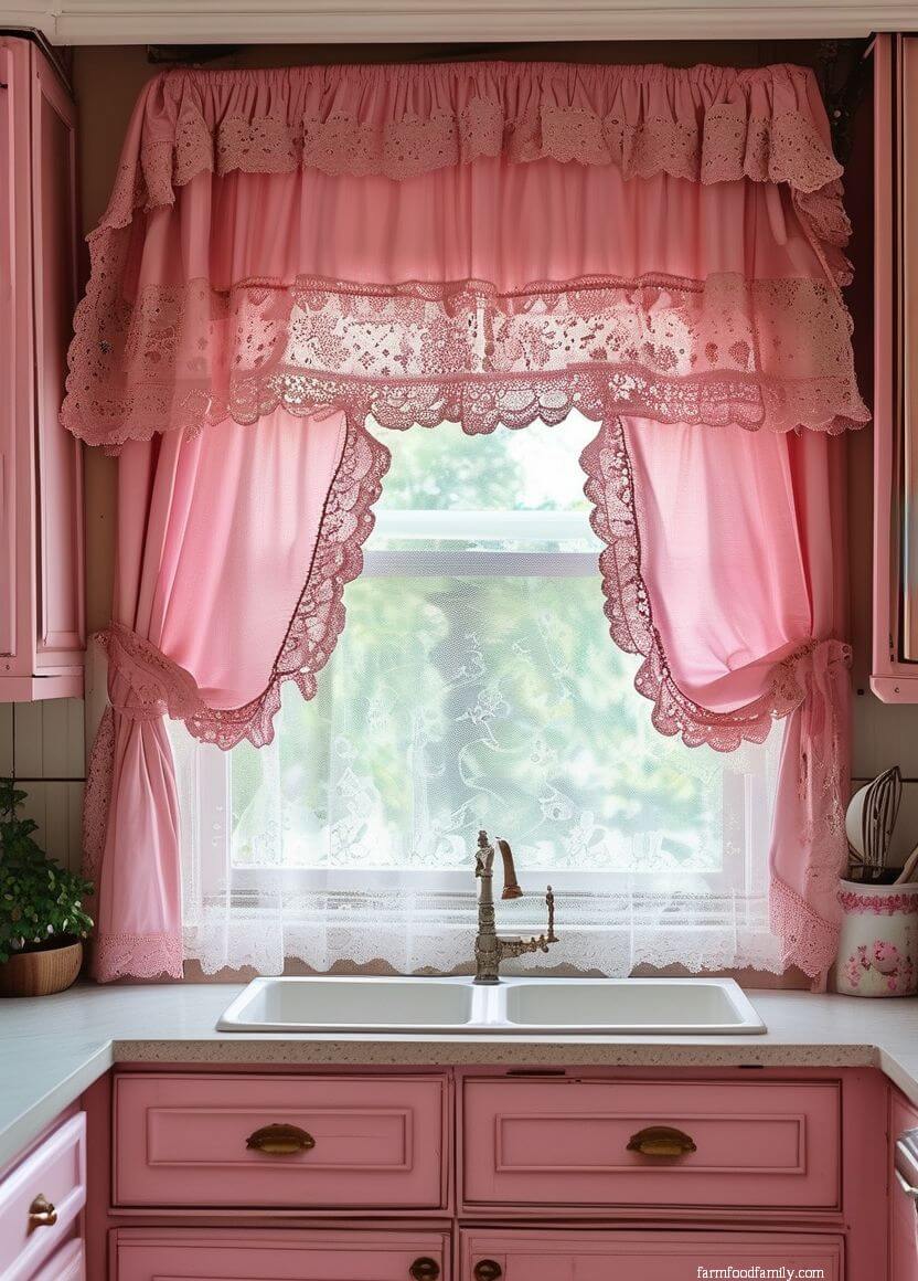 70 Charming Retro Pink Kitchen Ideas for a Stylish Makeover (2024)