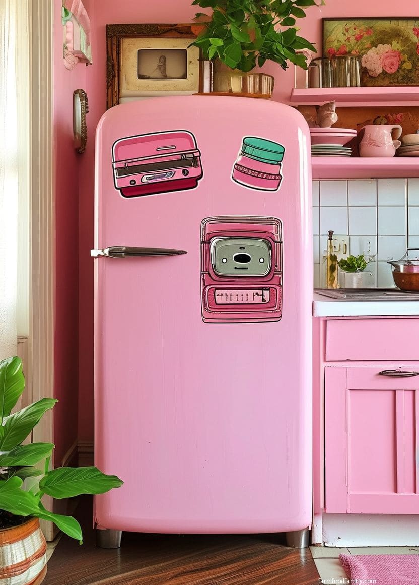 70 Charming Retro Pink Kitchen Ideas for a Stylish Makeover (2024)