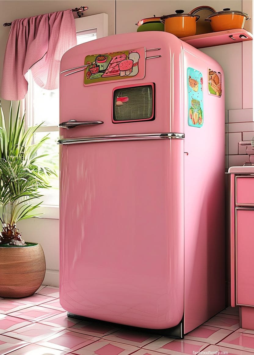 70 Charming Retro Pink Kitchen Ideas for a Stylish Makeover (2024)