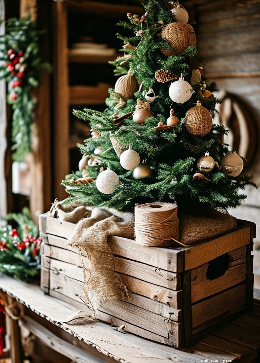40+ Charming Rustic Christmas Decor Ideas to Transform Your Home This ...