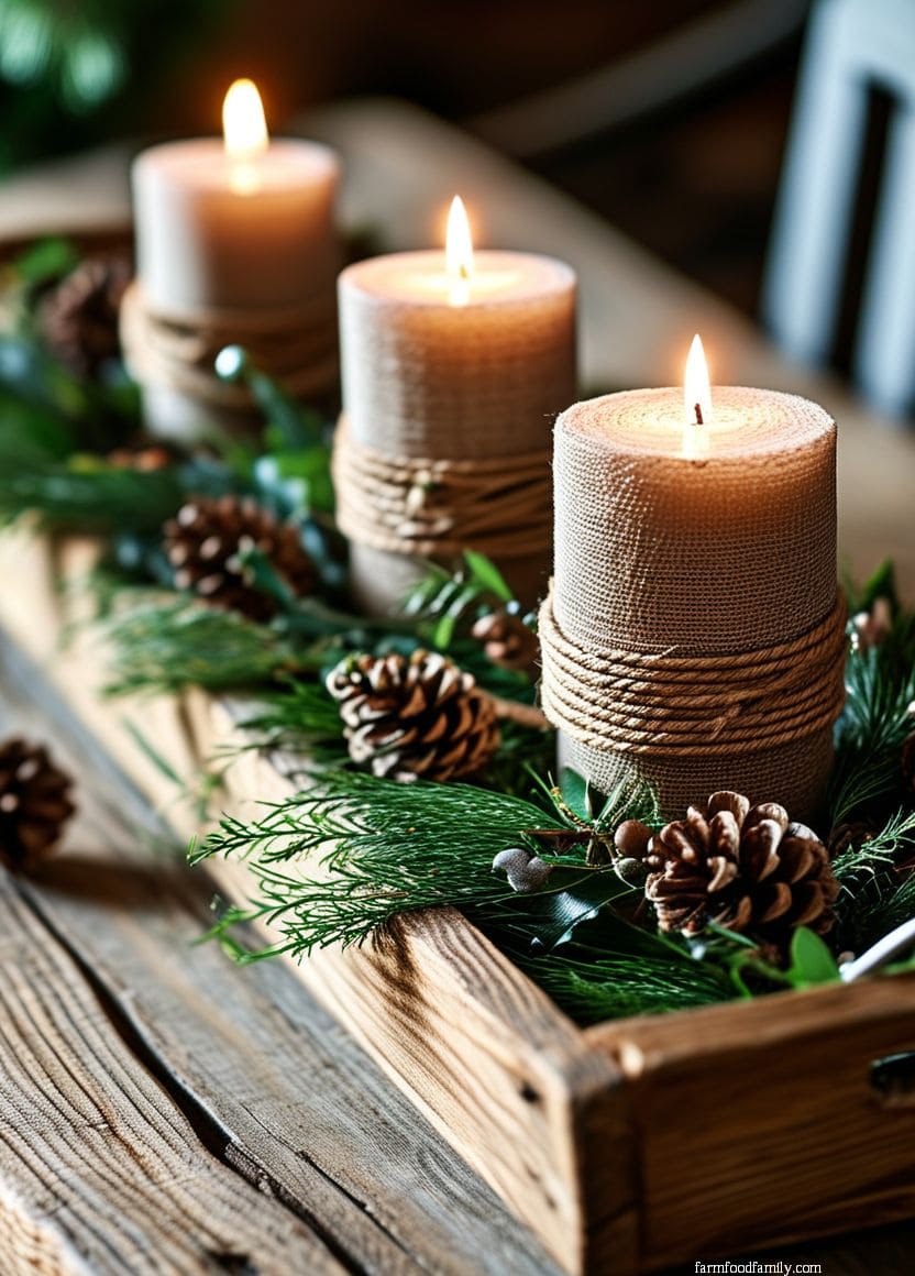 40+ Charming Rustic Christmas Decor Ideas to Transform Your Home This ...