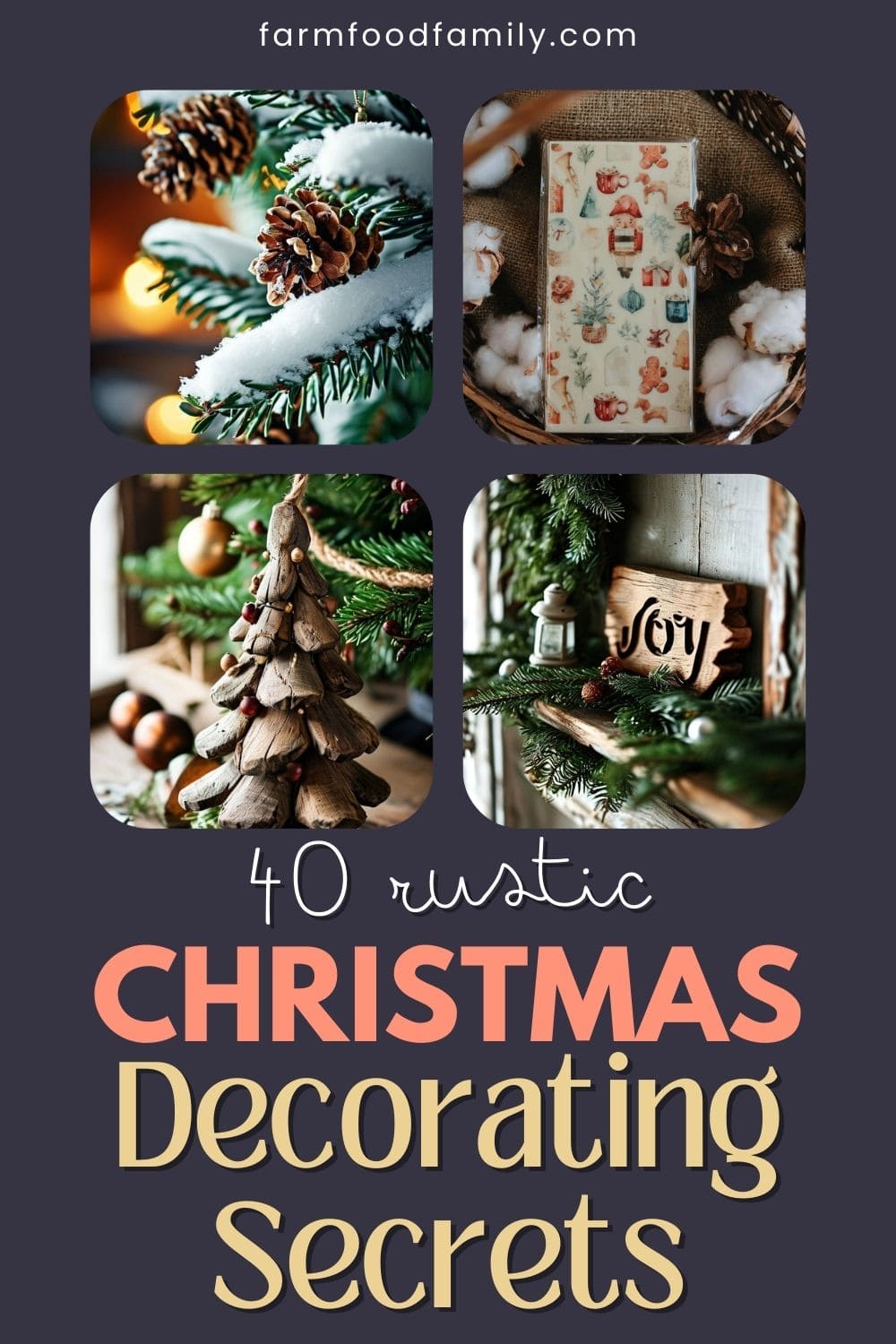 40+ Charming Rustic Christmas Decor Ideas to Transform Your Home This ...